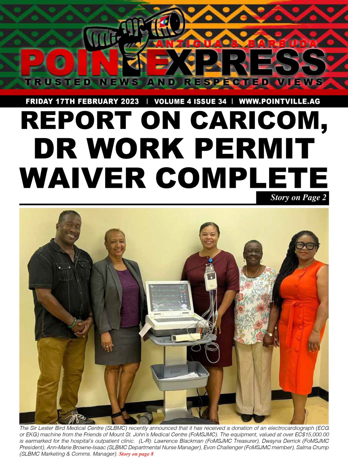 Xpress Newspaper 17th February 2023 – Issue 34 - Pointe Xpress | Pointe ...