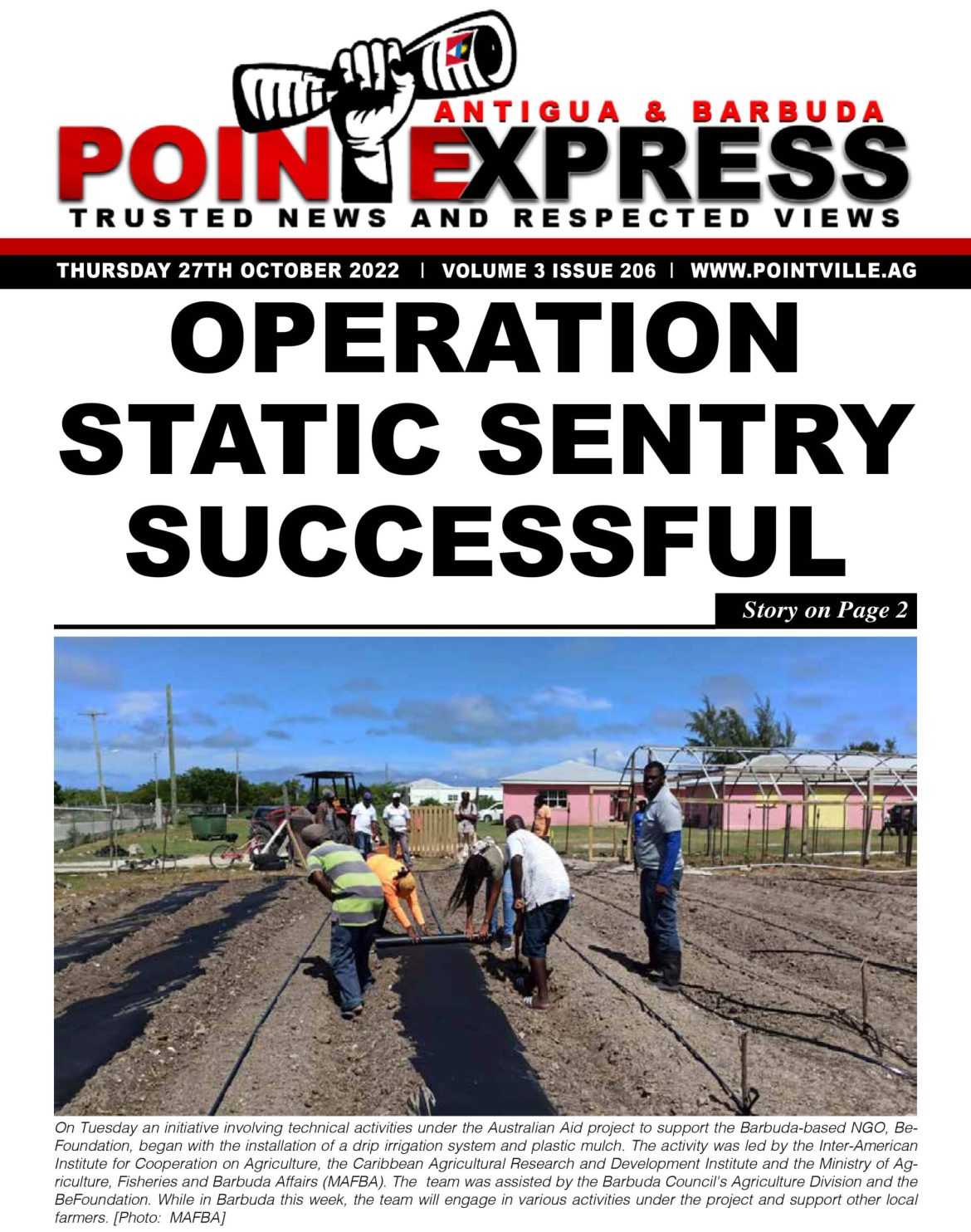 Xpress Newspaper 27th October 2022 – Issue 206 - Pointe Xpress | Pointe ...