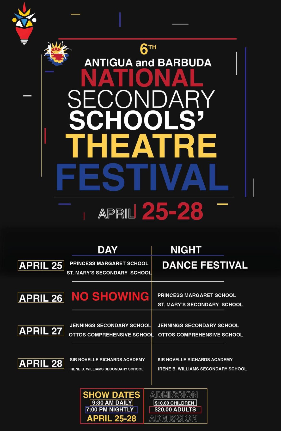 ‘Great start’ for National Secondary Schools Theatre Festival - Pointe ...