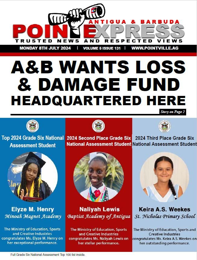 Xpress Newspaper 8th July 2024 – Issue 131 - Pointe Xpress | Pointe FM 99.1 | Platnium FM 97.9 ...