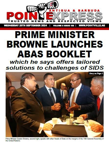 Xpress Newspaper 25th September 2024 – Issue 186 - Pointe Xpress | Pointe FM 99.1 | Platnium FM ...