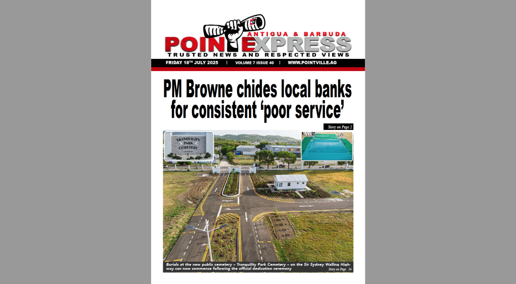 Xpress Newspaper-18th July 2025 Vol 7 Issue-40 - Pointe Xpress | Pointe ...