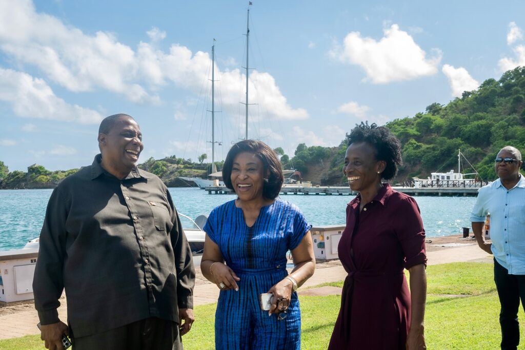 Commonwealth Secretary General tours historic Nelson’s Dockyard ...